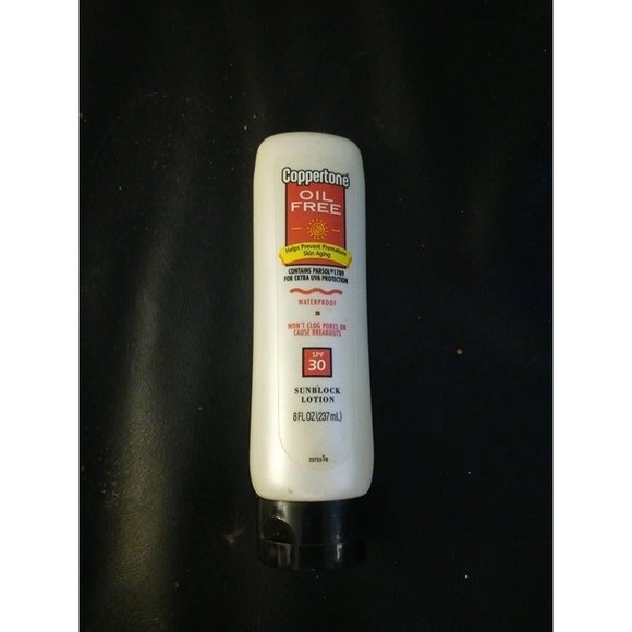 Bath & Body | Vintage Coppertone Oil Free Sun Block Lotion 8 Oz New ...